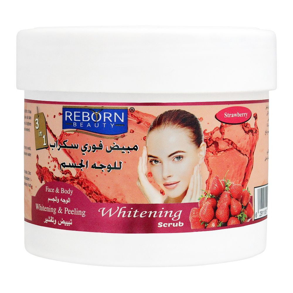 Order Reborn Beauty 3-In-1 Face & Body Whitening Scrub, 500ml Online at ...