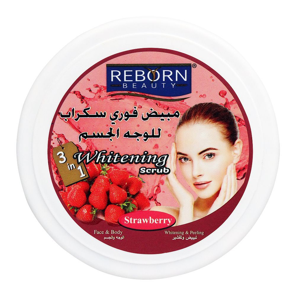 Order Reborn Beauty 3-In-1 Face & Body Whitening Scrub, 500ml Online at ...