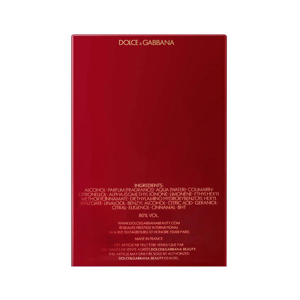 Purchase Dolce & Gabbana The Only One Red Eau De Parfum, Fragrance For ...