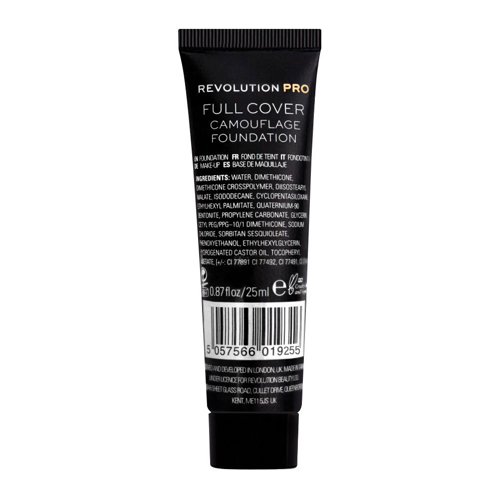 Buy Makeup Revolution Pro Full Cover Camouflage Foundation, F9 Online ...