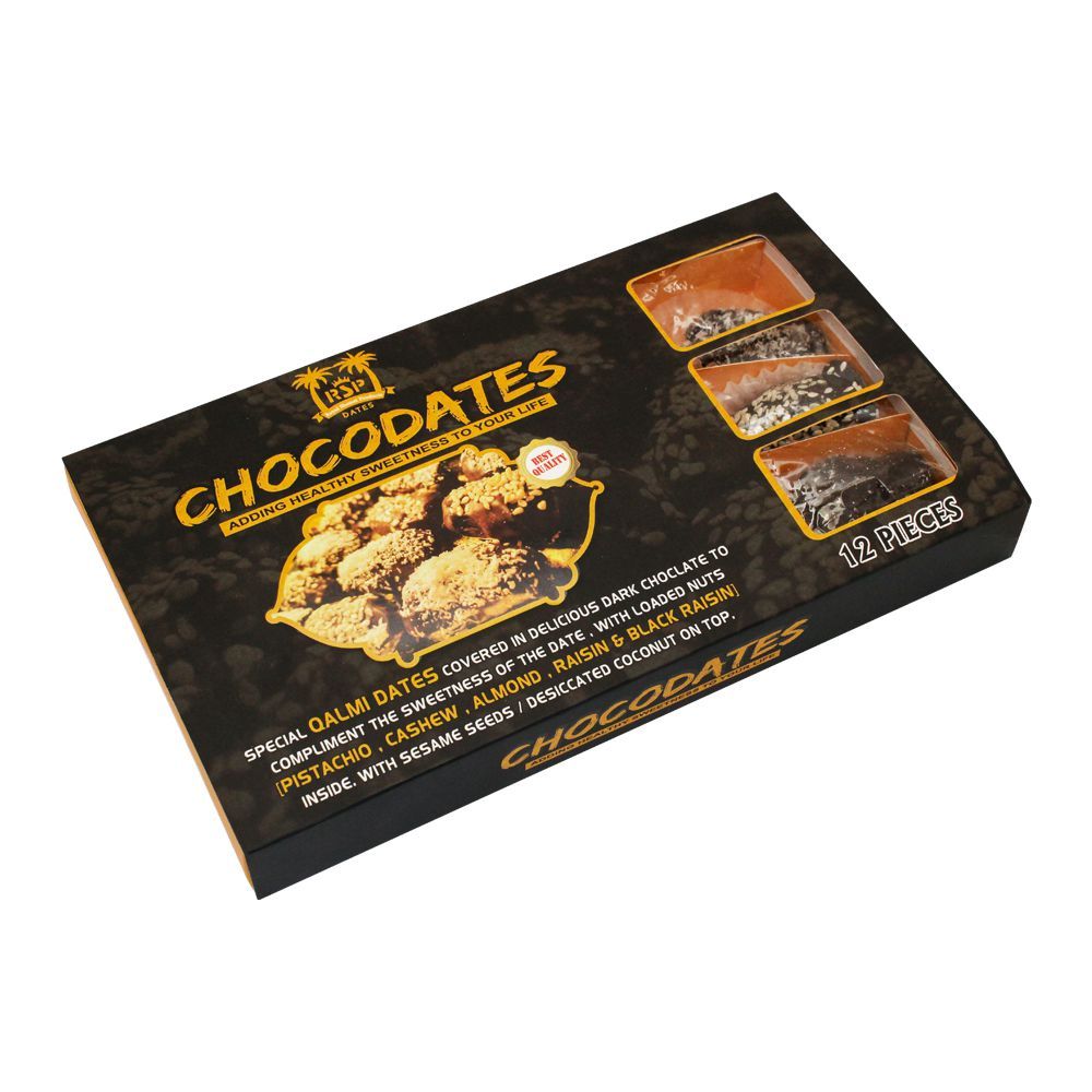 Purchase Royal Shamsi Chocolate Dates, 12 Pieces Online at Special ...