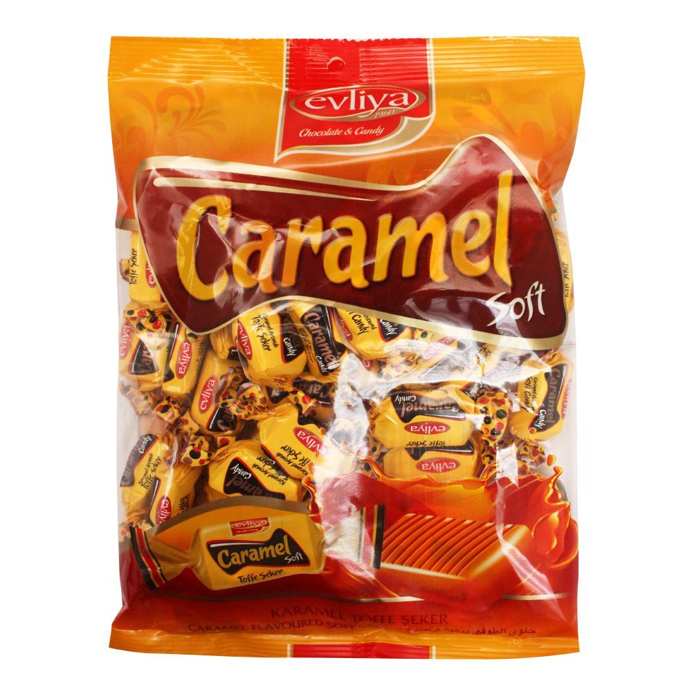Purchase Evliya Tofim Caramel Flavour Soft Candy, Pouch, 350g Online at ...