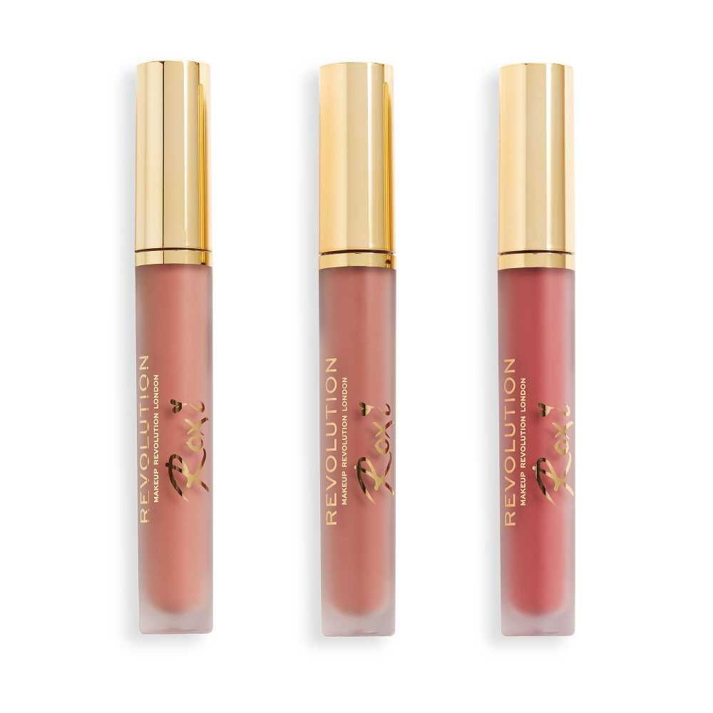 Makeup Revolution Roxi Roxxsaurus Ride Or Die Lip Collection Kit, 3ml ...
