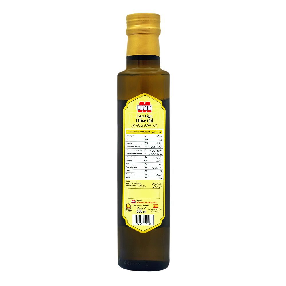 Order Momin Extra Light Olive Oil, Bottle, 500ml Online at Best Price ...