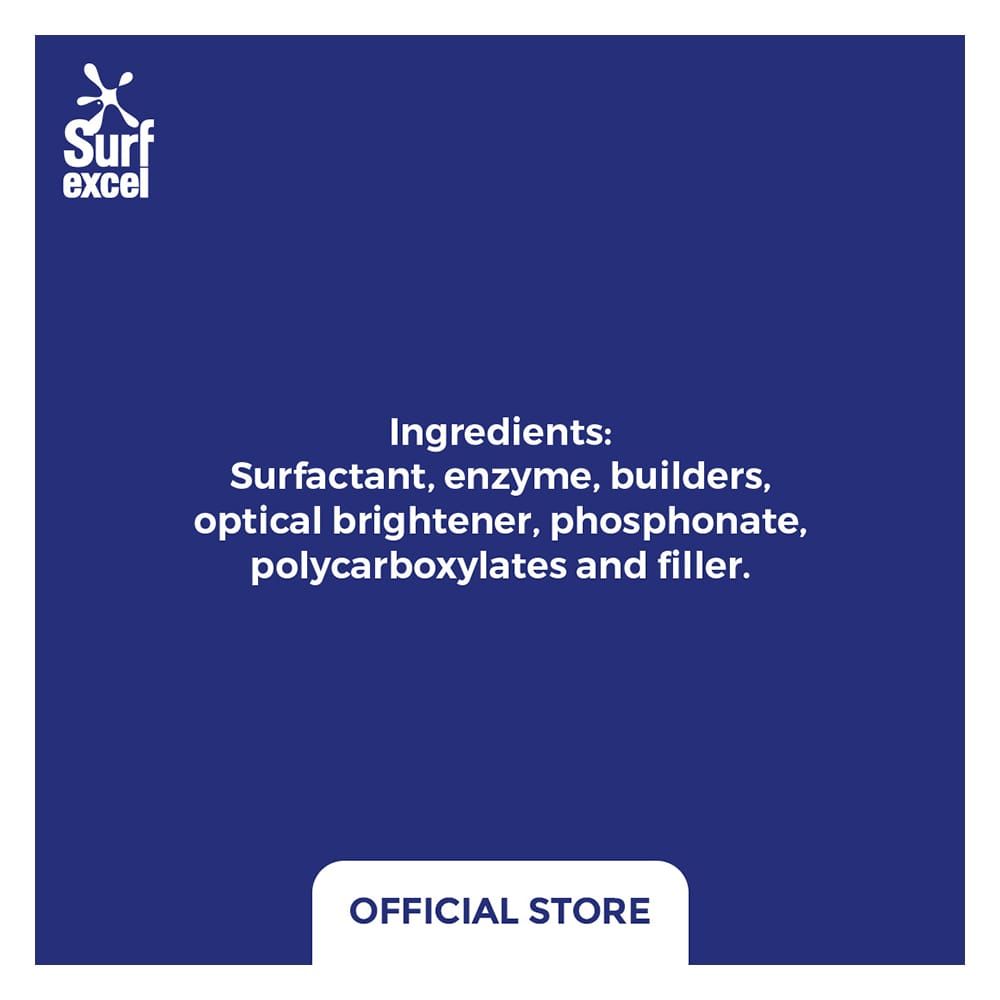 Surf Excel Laundry Detergent Washing Powder, 2kg Saver Pack Rs.100/-