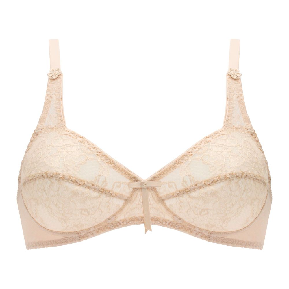Order BeBelle Marvel Rosette Fabric Full Lace Bra, Skin Online at Best ...