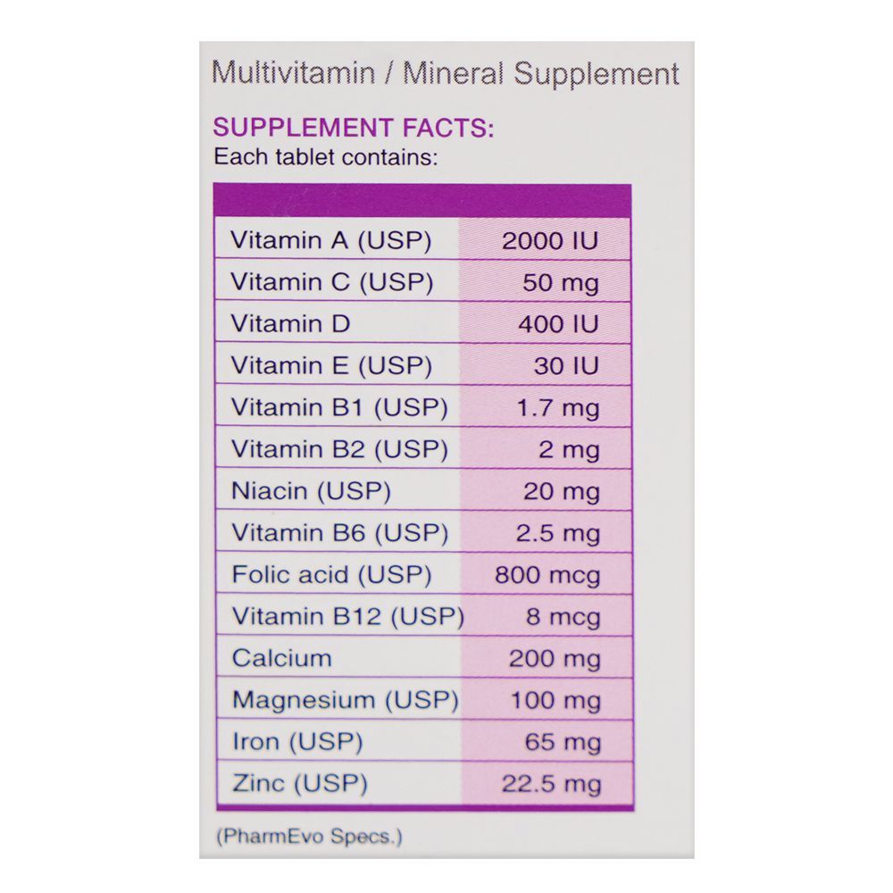 Buy Shevit Multivitamins Oral Tablets, 30-Pack Online at Special Price ...