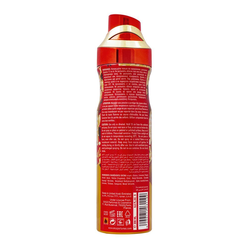 Order Ekoz Beats Floral Pour Femme Perfumed Body Spray, For Women ...