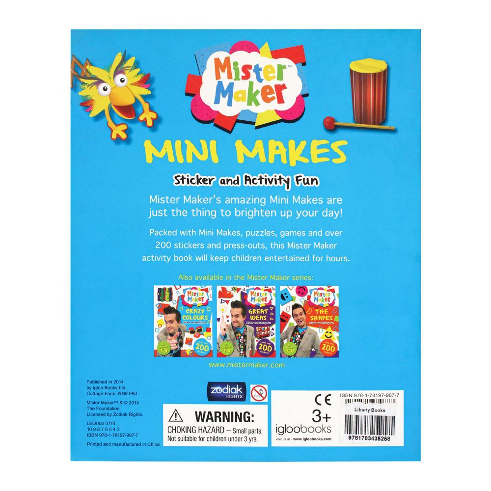 Purchase Mister Maker Mini Makes Book Online at Special Price in ...