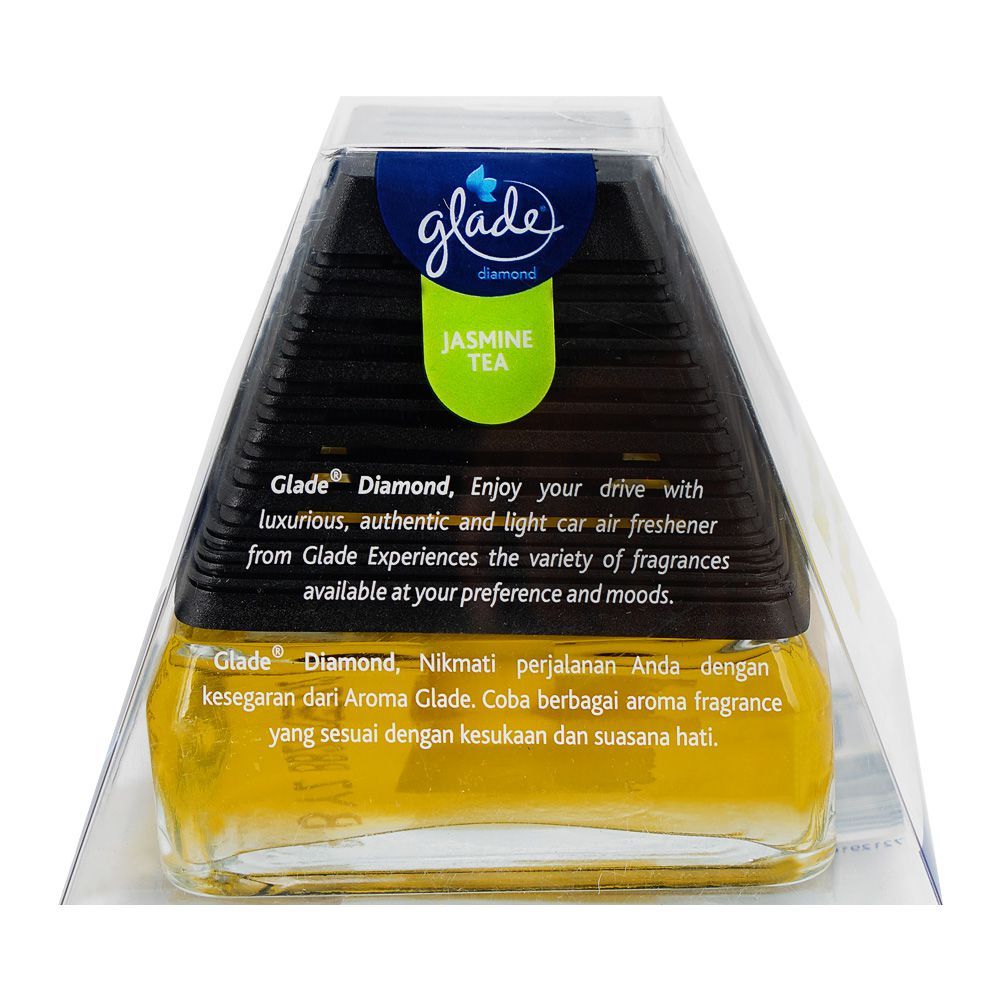 Glade Diamond Jasmine Tea Car Air Freshener, 80ml