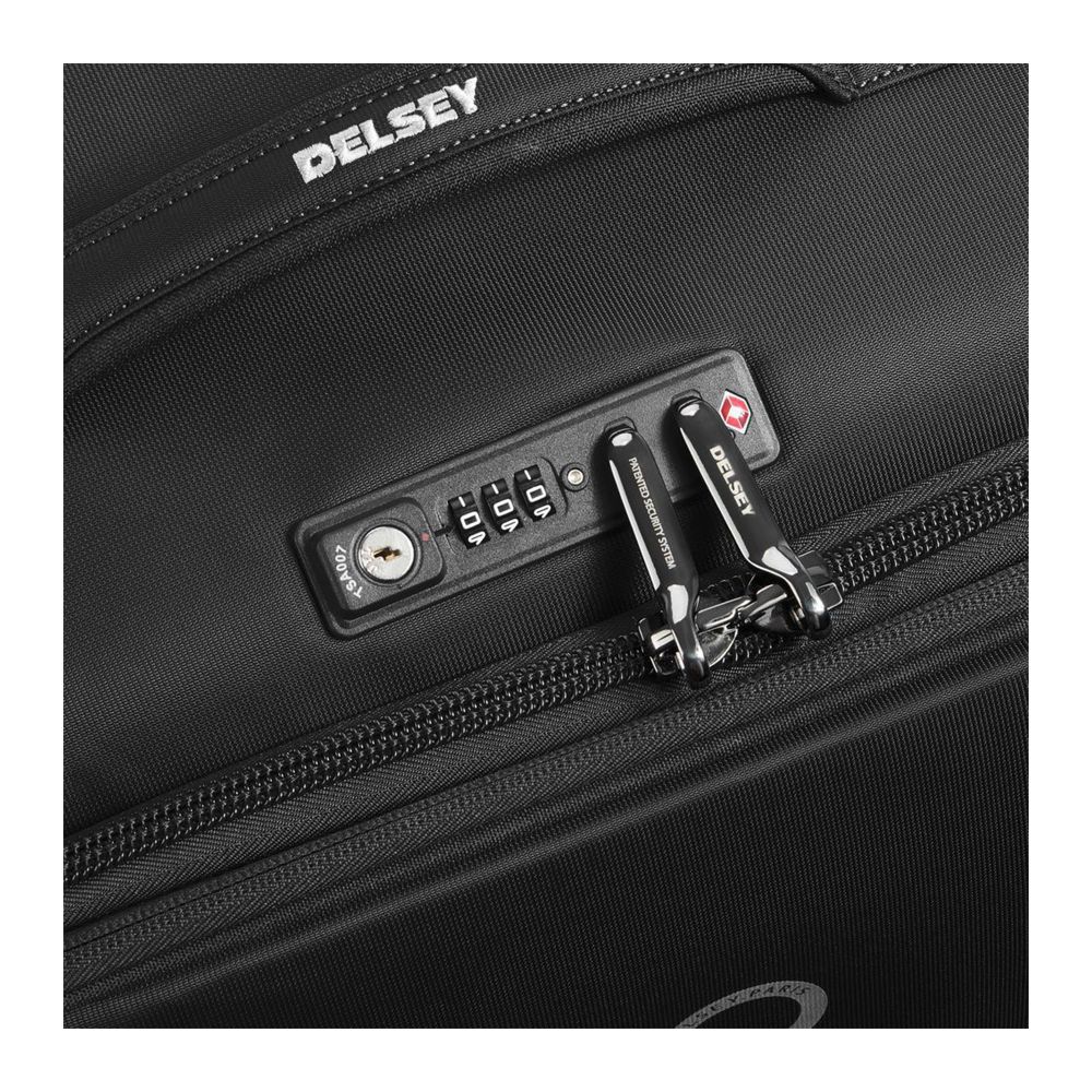 Order Delsey Bag, 55cm, 55x35x25 Inches, 40 Liters, Black, 225680100 ...