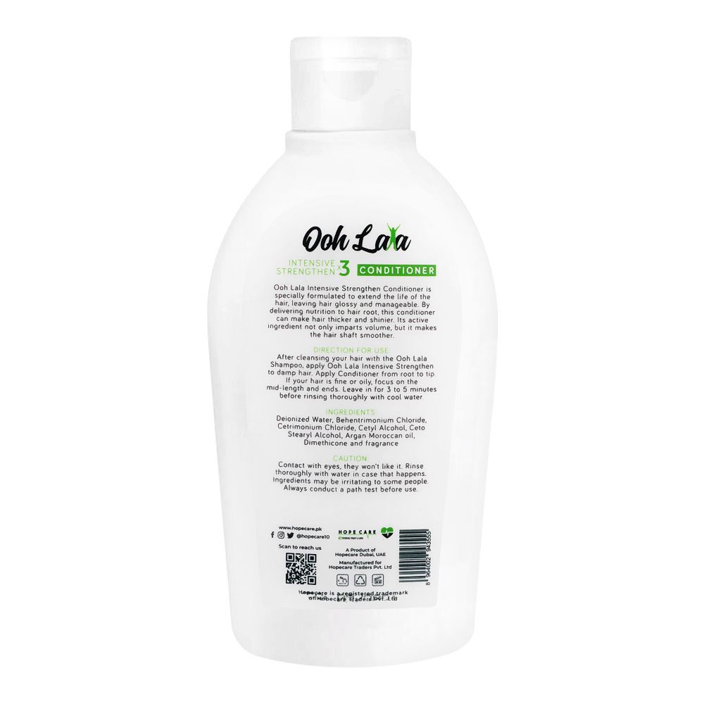 Buy Ooh Lala Intensive Strengthen X3 Conditioner, With Argan Moroccan ...