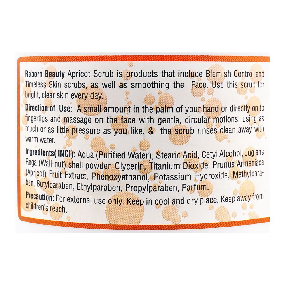 Order Reborn Beauty Apricot Blemish Control Scrub, 500ml Online at ...