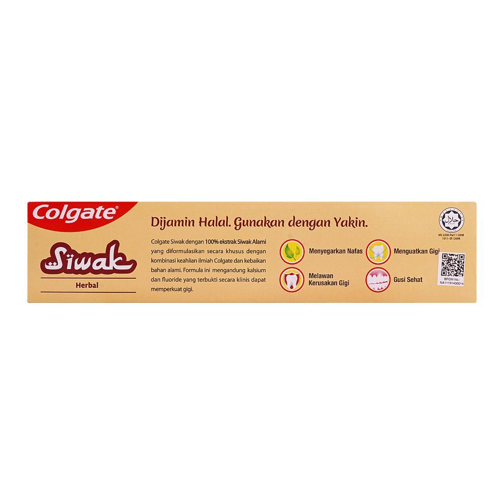 Buy Colgate Herbal Miswak Toothpaste, 160g Online at Best Price in ...
