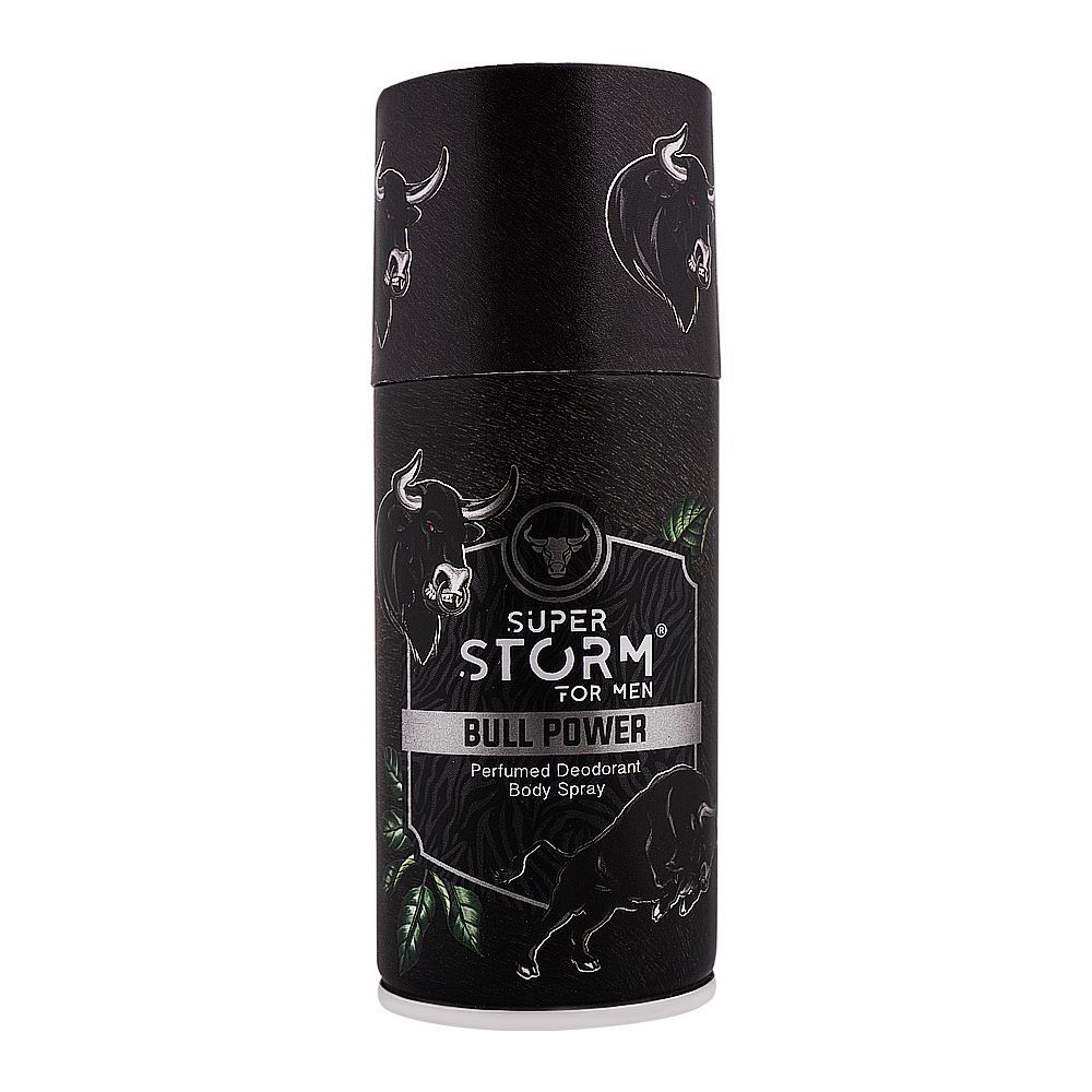 Purchase Super Storm Bull Power For Men Deodorant Body Spray, 150ml ...