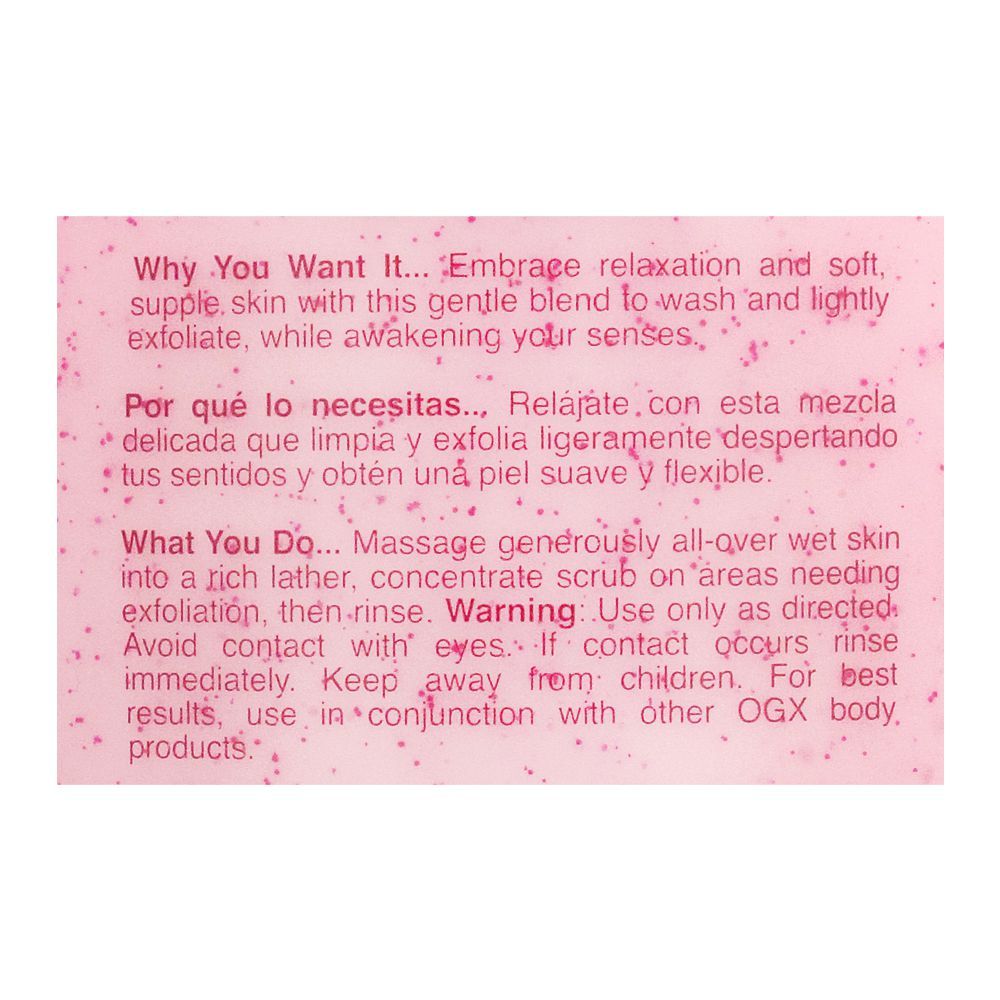 Order OGX Sensitive + Rose Water & Pink Sea Salt Scrub & Wash 577ml ...