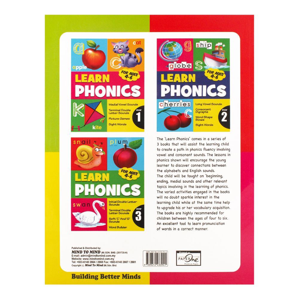 Purchase Learn Phonics Book - 3 Online at Special Price in Pakistan ...