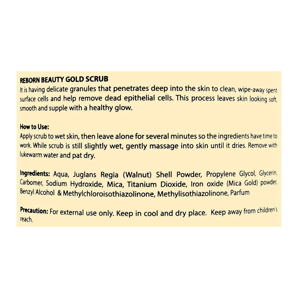 Buy Reborn Beauty Gold Scrub, 500ml Online at Special Price in Pakistan ...