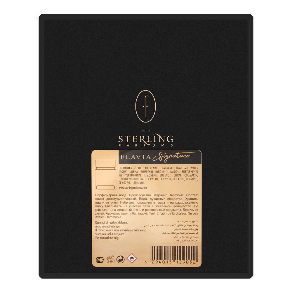 Purchase Flavia Signature Eau De Parfum, Fragrance For Men, 100ml ...