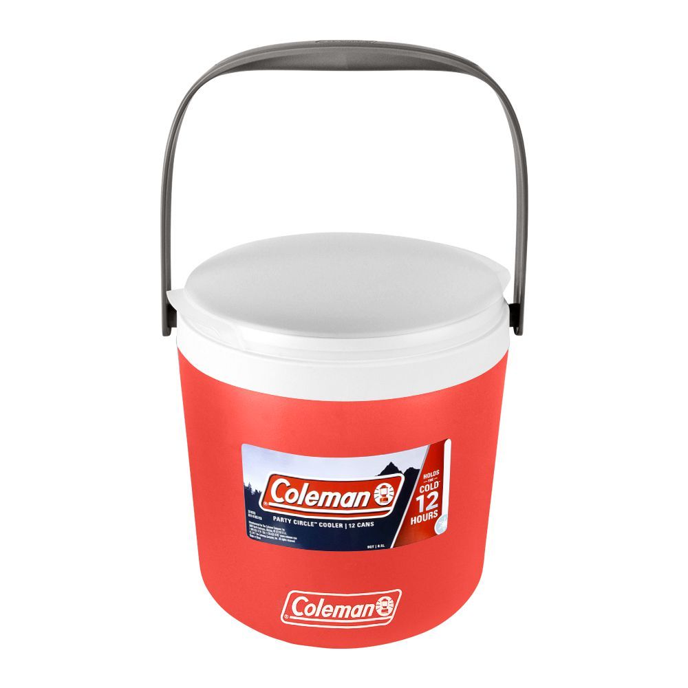Buy Coleman Party Circle Cooler, Heritage, Red, 9 Quarts Online at ...