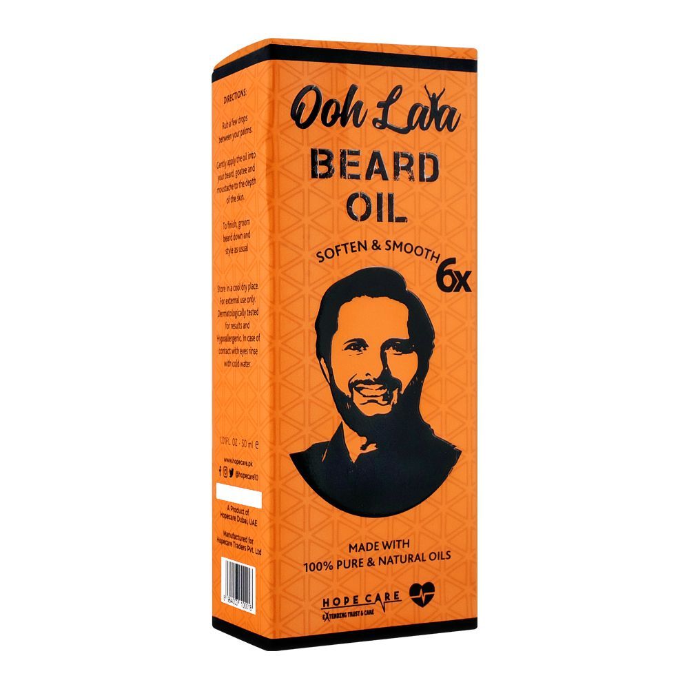 Buy Ooh Lala Soften & Smooth Beard Oil, 30ml Online at Special Price in ...