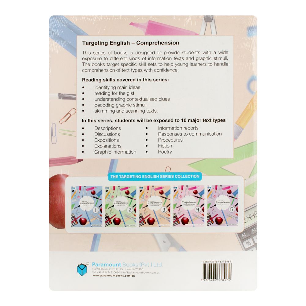 Order Targeting English Comprehension Book - 3 Online at Best Price in ...