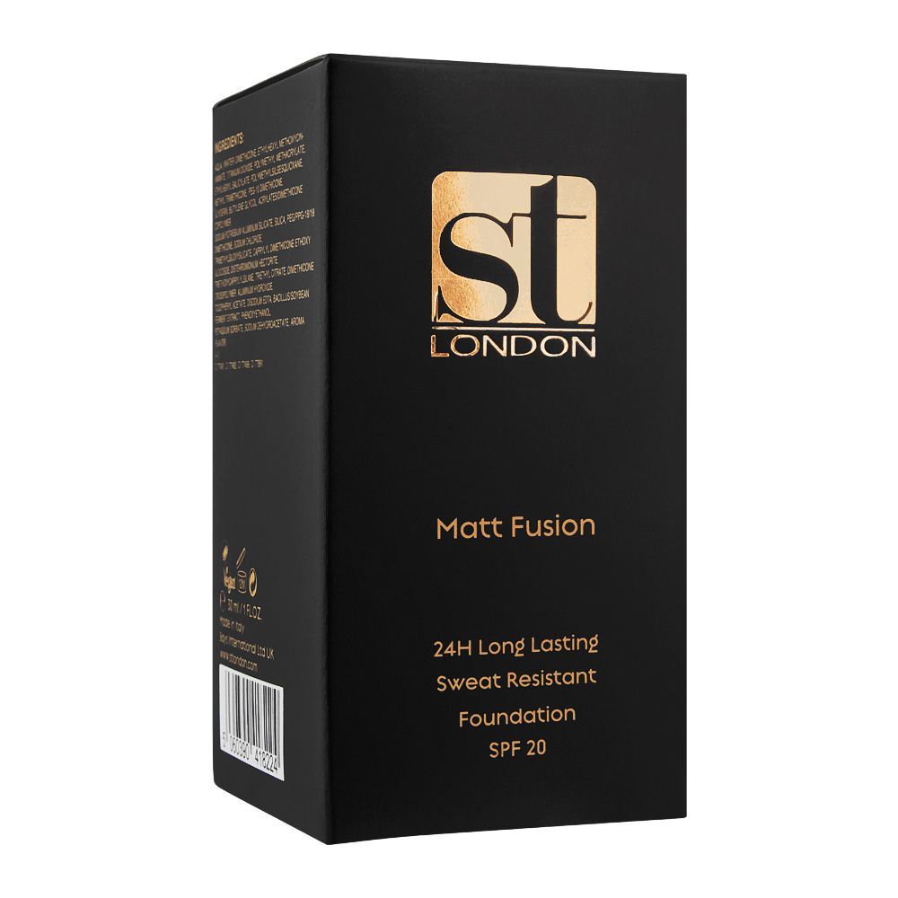 Order ST London Matt Fusion 24H Long Lasting Sweat Resistant Foundation ...