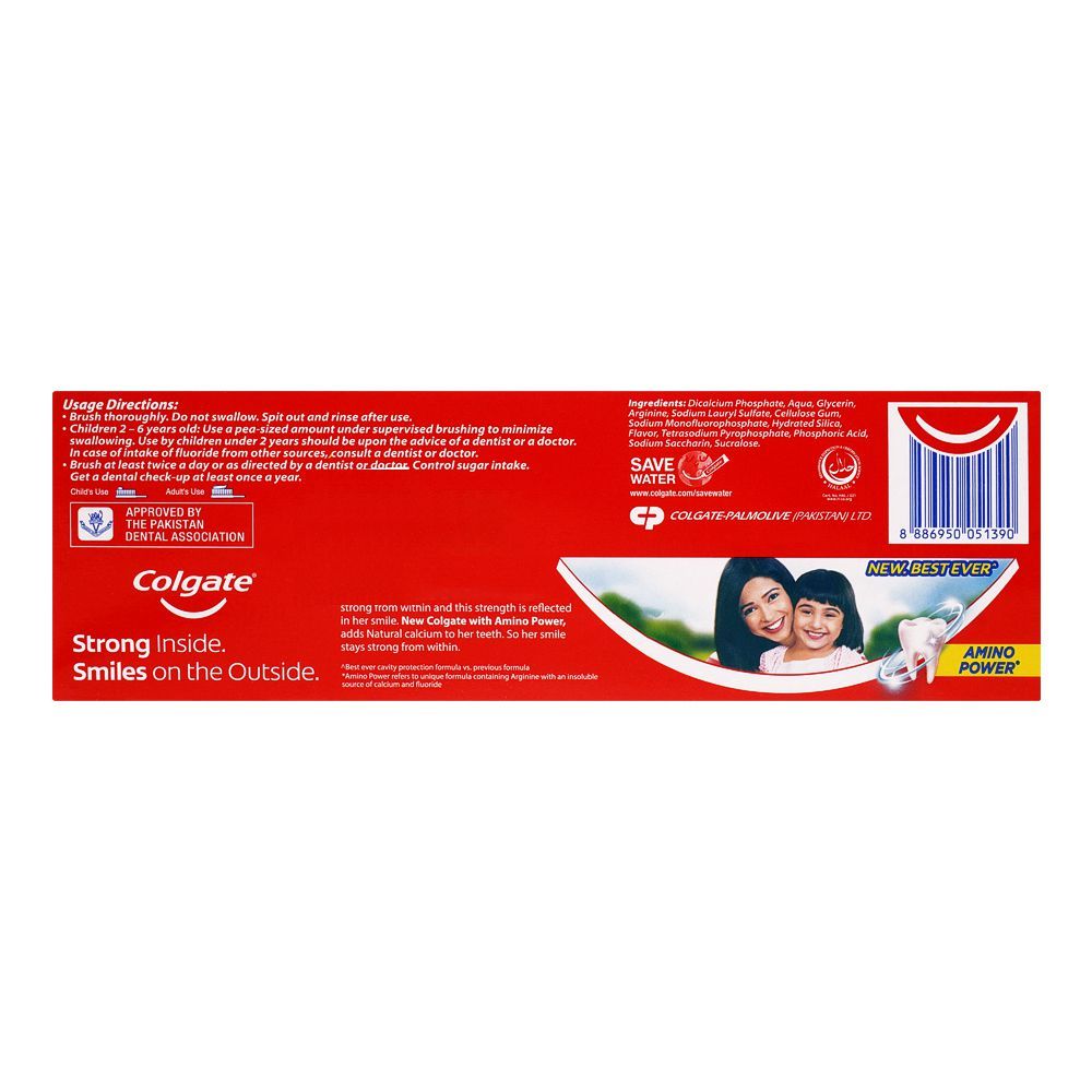 Buy Colgate Maximum Cavity Protection Tooth Paste, 195g + 100g + Free ...