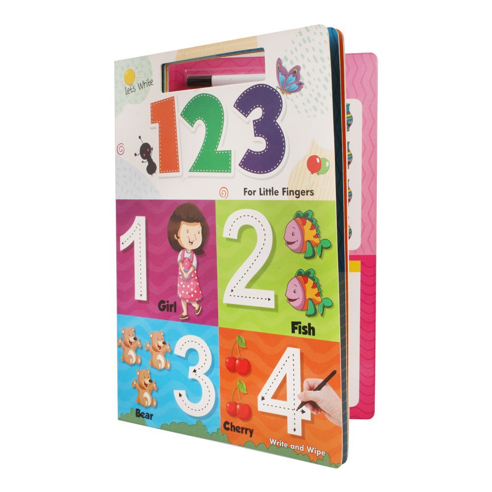 Purchase Let's Write 123 For Little Fingers Book Online at Special ...