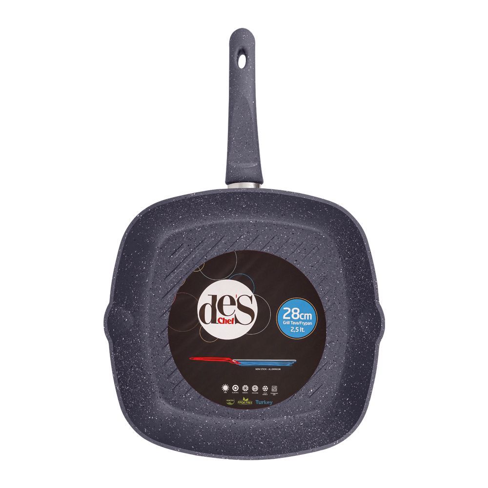 Order Des Chef Grill Pan, 28cm, Blue Online at Special Price in ...