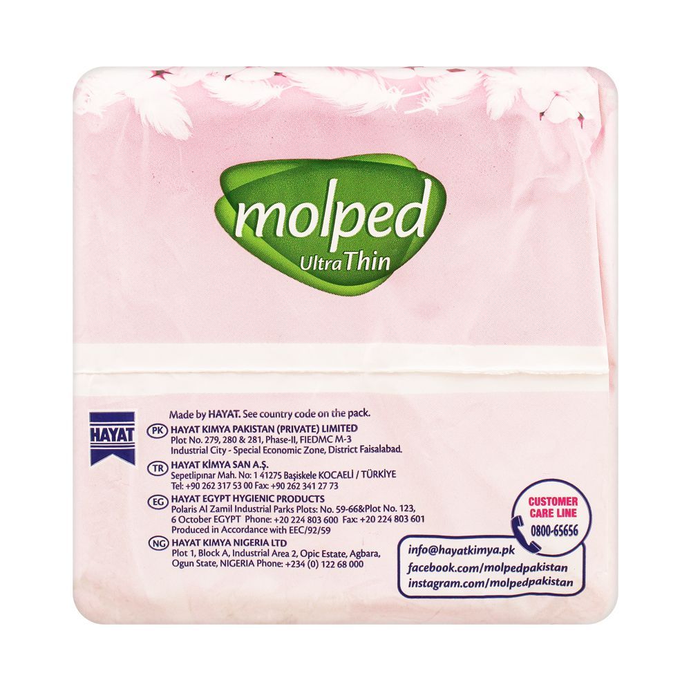 Buy Molped Ultra Thin Hygiene Shield Long Sanitary Pads, 8+2 Online at ...