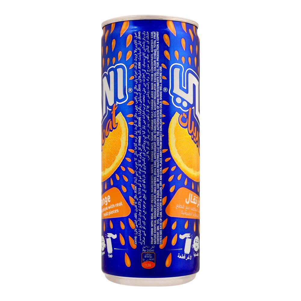 Purchase Rani Float Orange Drink, 240ml Can Online at Best Price in ...