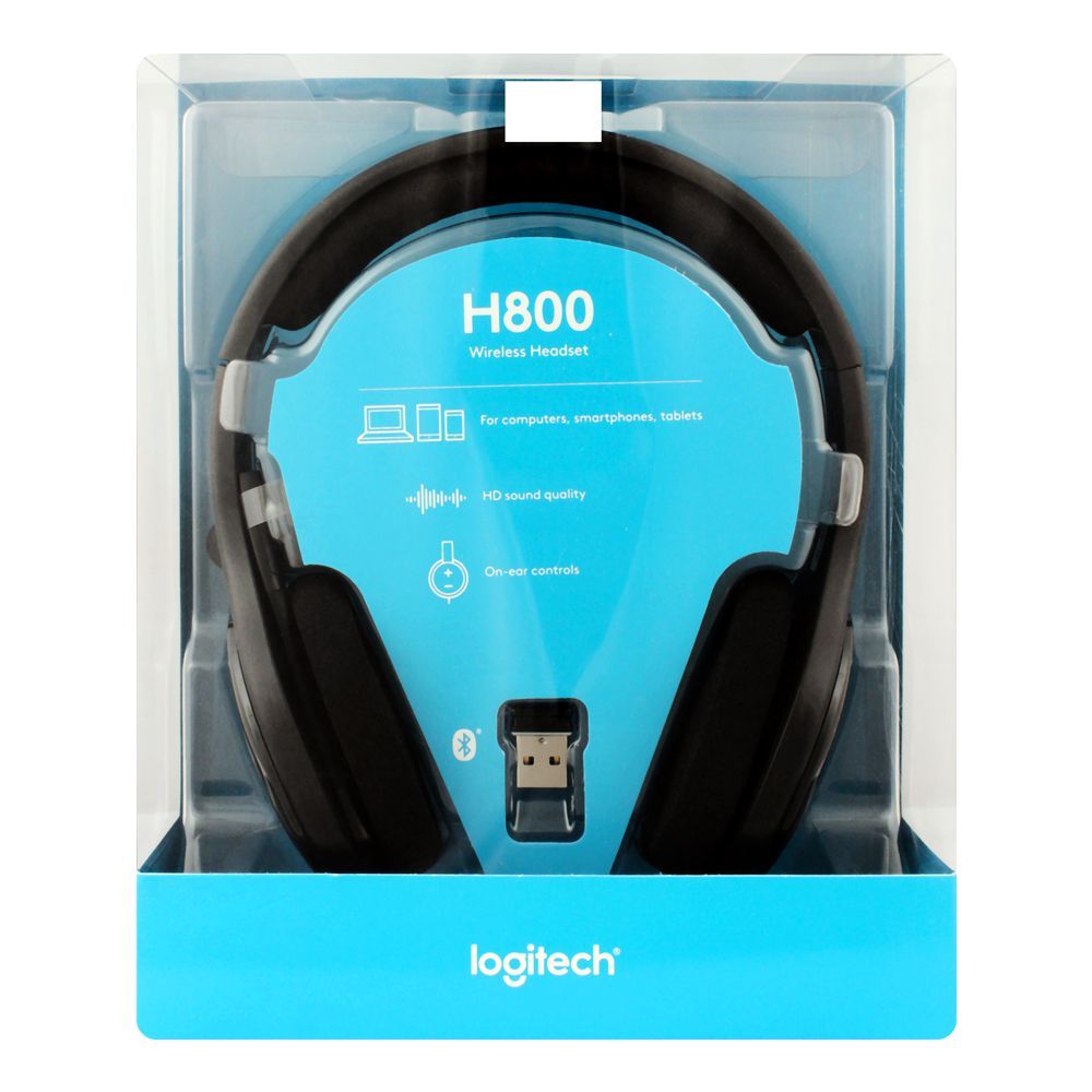 Order Logitech Wireless Headset, Black, H800 Online at Special Price in ...