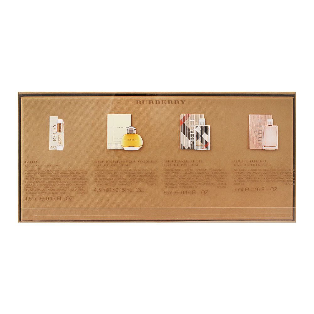 Order Burberry Mini Perfume For Women, Body EDP 4.5ml + Classic EDP 4 ...