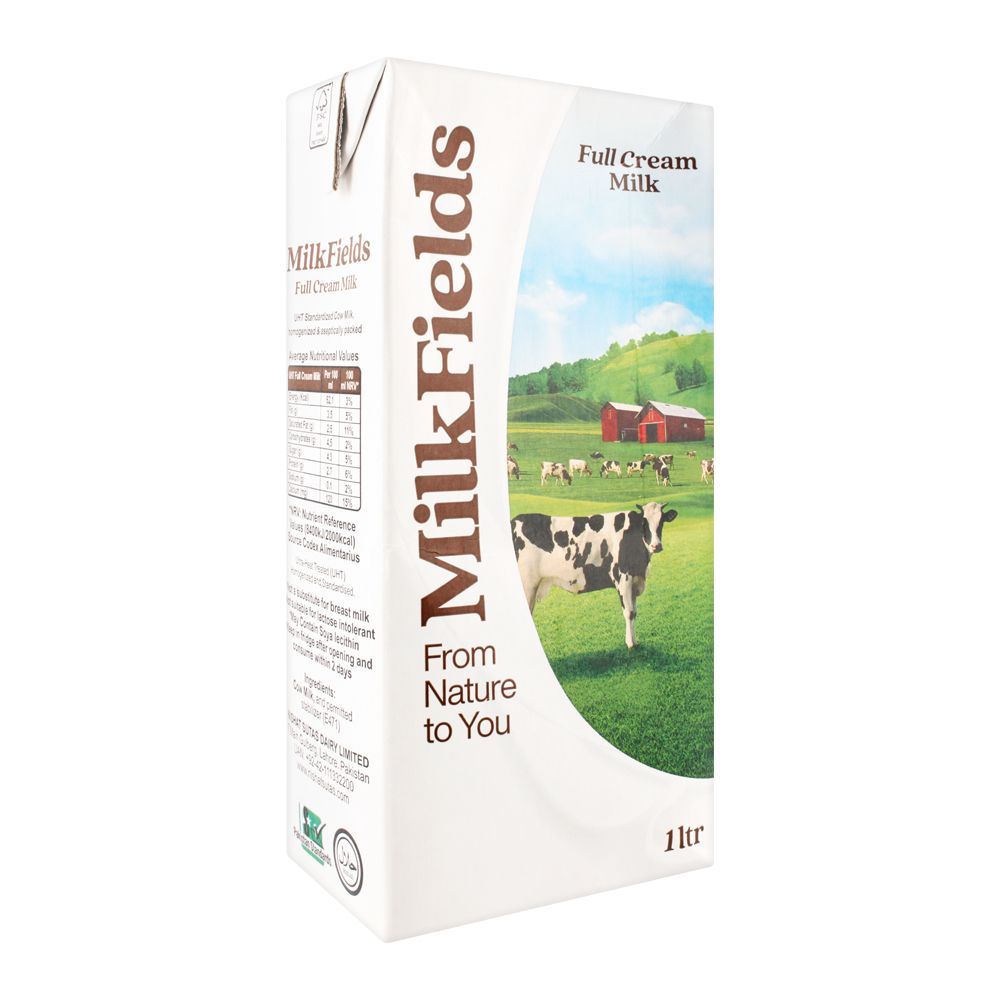 Purchase Milk Fields Full Cream Milk, 1000ml Online at Best Price in ...