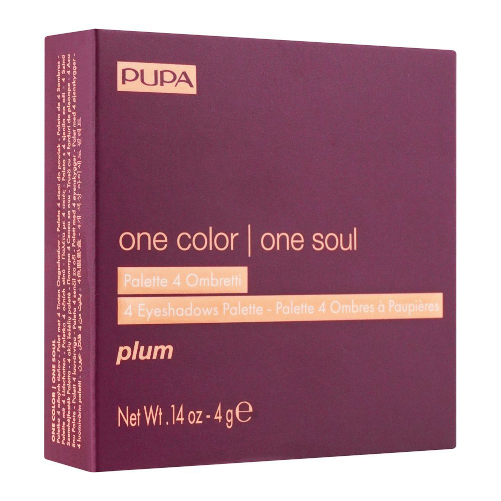 Buy Pupa Milano One Color One Soul Eyeshadow Palette, 006 Plum Online ...