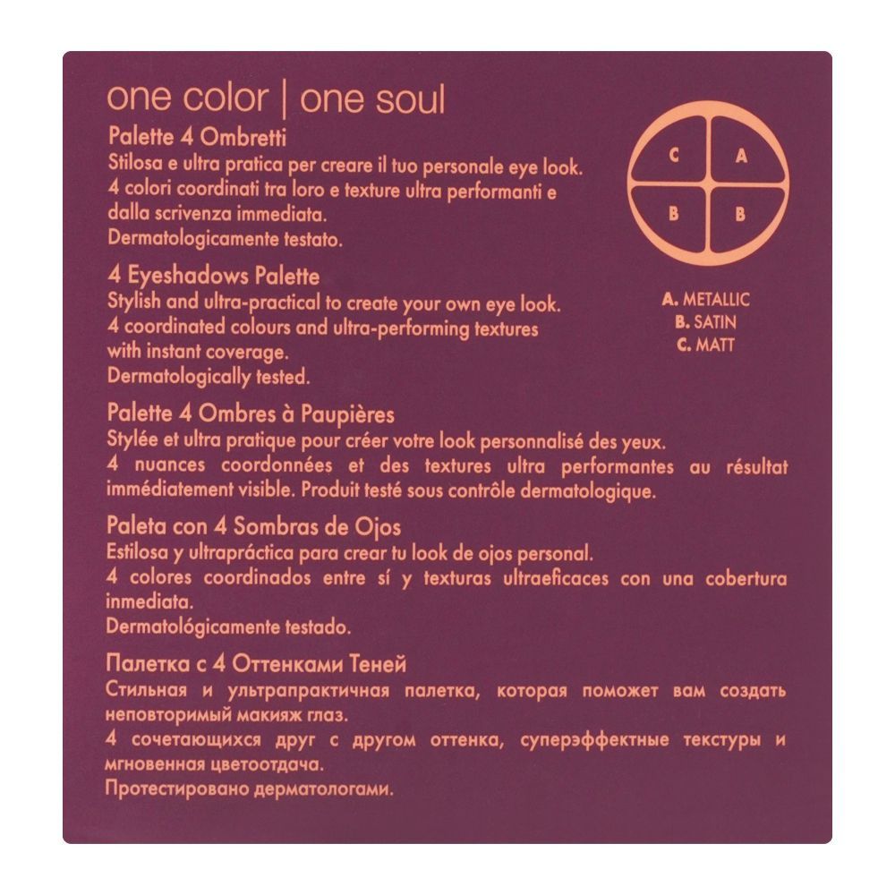 Buy Pupa Milano One Color One Soul Eyeshadow Palette, 006 Plum Online ...