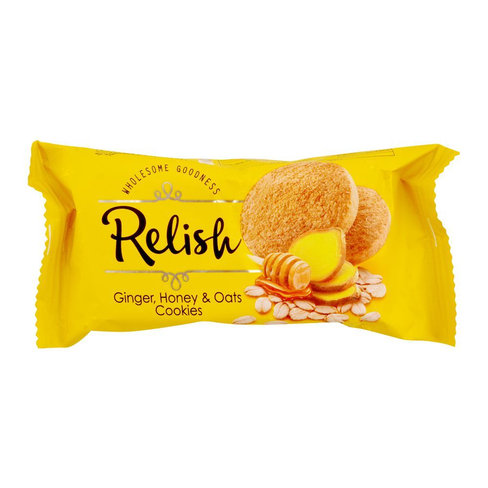 Order Relish Ginger, Honey & Oats Cookies, 42g Online at Special Price ...