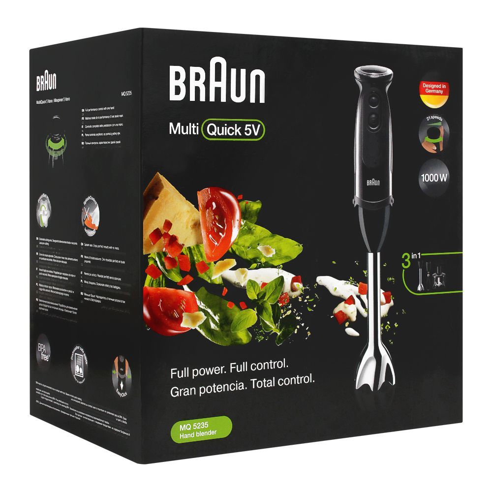 Buy Braun MultiQuick 5V Vario Hand Blender Set, MQ-5235 Online at ...