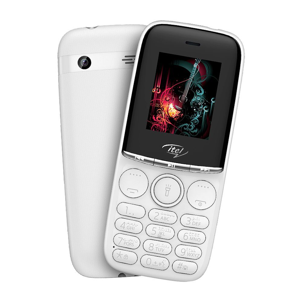 Buy Itel Muzik 110 IT2320 Mobile Phone, White Online at Best Price in ...