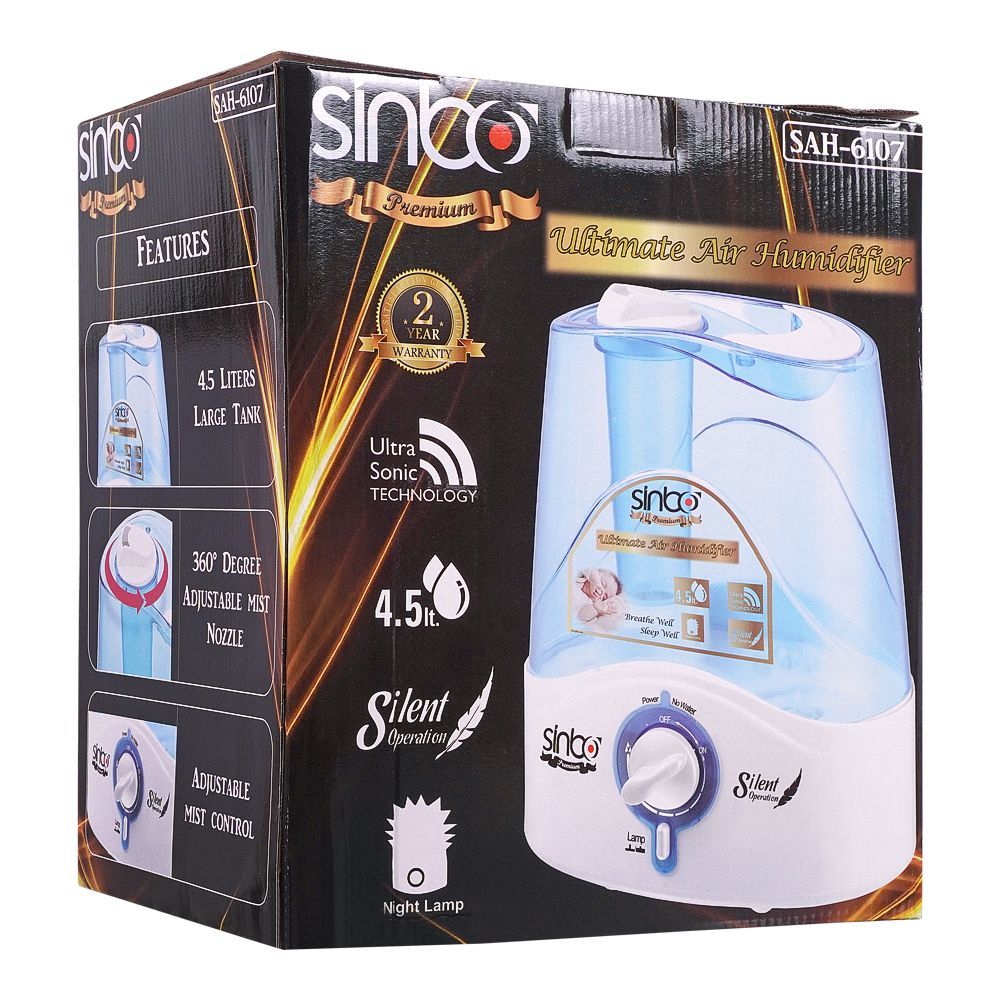 Purchase Sinbo Premium Ultimate Air Humidifier, SAH-6107 Online at ...