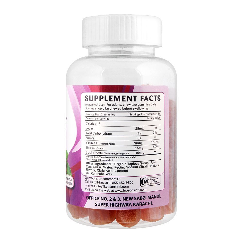 Purchase Amerix Antioxidant Elderberry, With Vitamin C & Zinc, Dietary ...