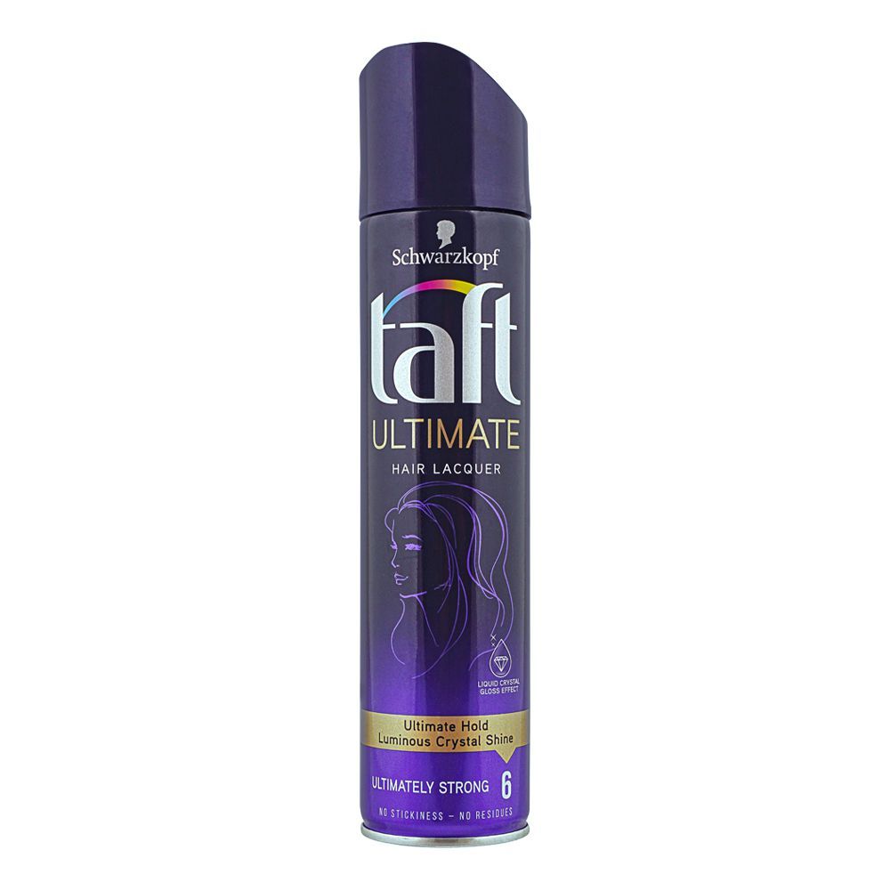 Buy Schwarzkopf Taft Ultimate Ultimately Strong 5 Hair Lacquer, 250ml ...