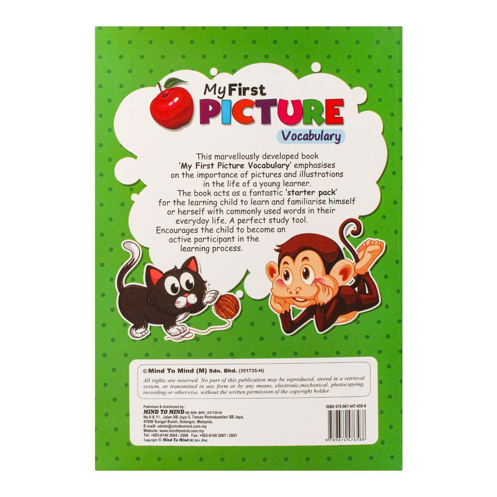 Order My First Picture Vocabulary: Alphabets, Numbers, Colours, Shapes ...