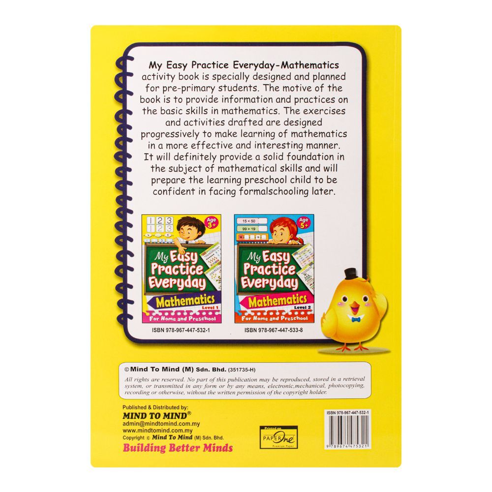 Buy My Easy Practice Everyday Mathematics Level - 1 Book Online at Best ...