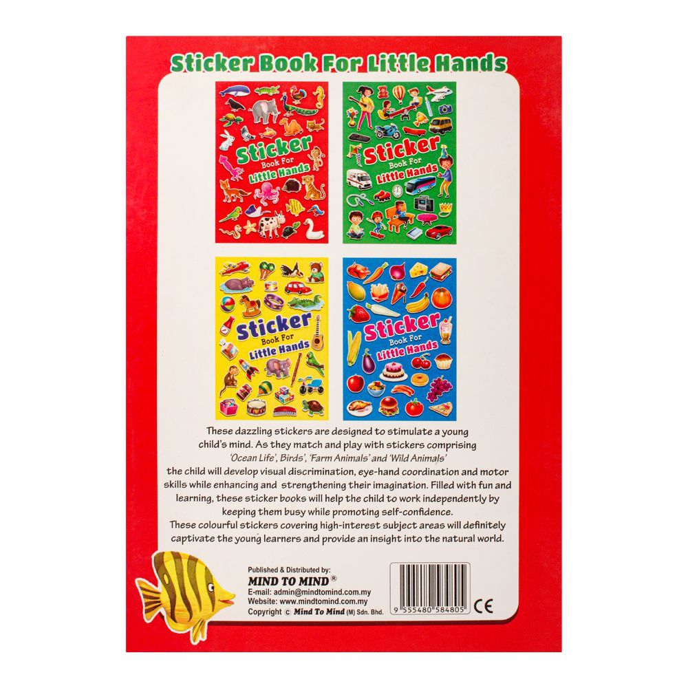 Order Little Hands Sticker Book - 1 (Red) Online at Best Price in ...