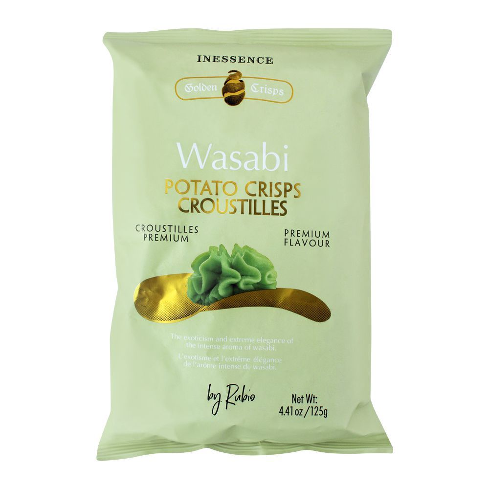 Order Rubio Inessence Wasabi Flavour Potato Crisps, 125g Online at ...