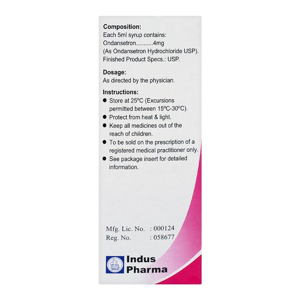 Buy Indus Pharma Onseron Syrup, 4mg/5ml, 50ml Online at Special Price ...
