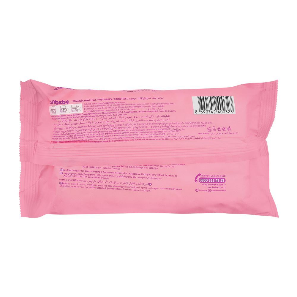 Buy Canbebe Primary Care Wet Wipes With Led, 56's Online at Special ...