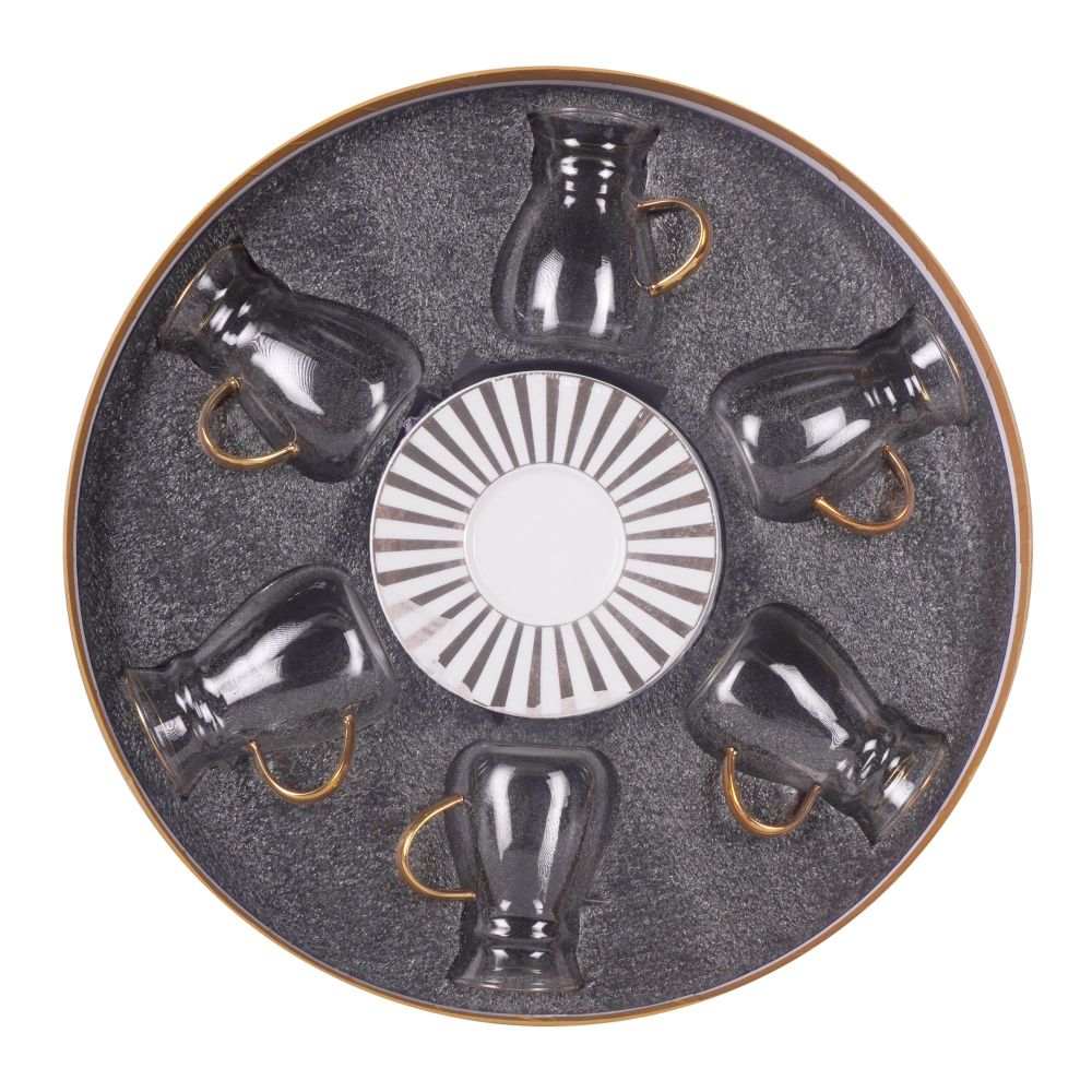 Buy Angela Cup Saucer Tea Set, 6-Pack, MG-243 Online at Best Price in ...